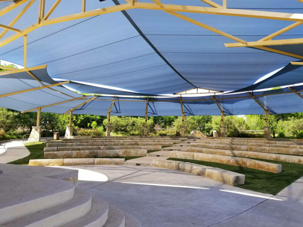 Freedom Park Amphitheater - Custom Shade Structure
