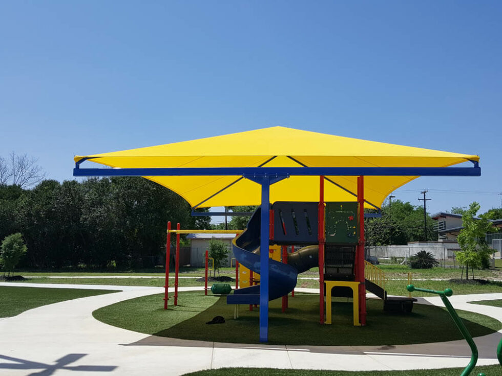 Commercial Grade Shade Structures Installation in New Braunfels & San ...
