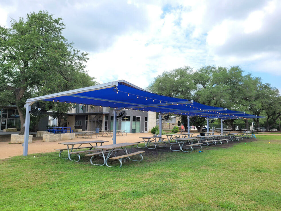 Commercial Grade Shade Structures Installation in New Braunfels & San ...