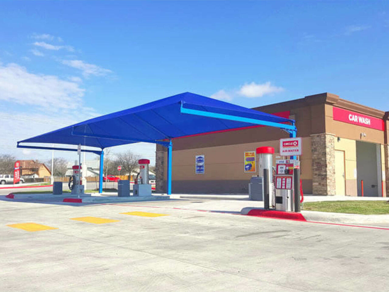 Commercial Grade Shade Structures Installation in New Braunfels & San ...