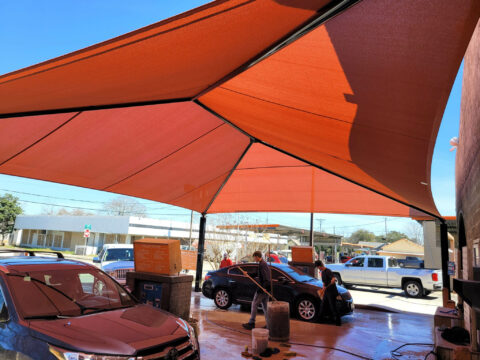 Commercial Grade Shade Structures Installation in New Braunfels & San ...
